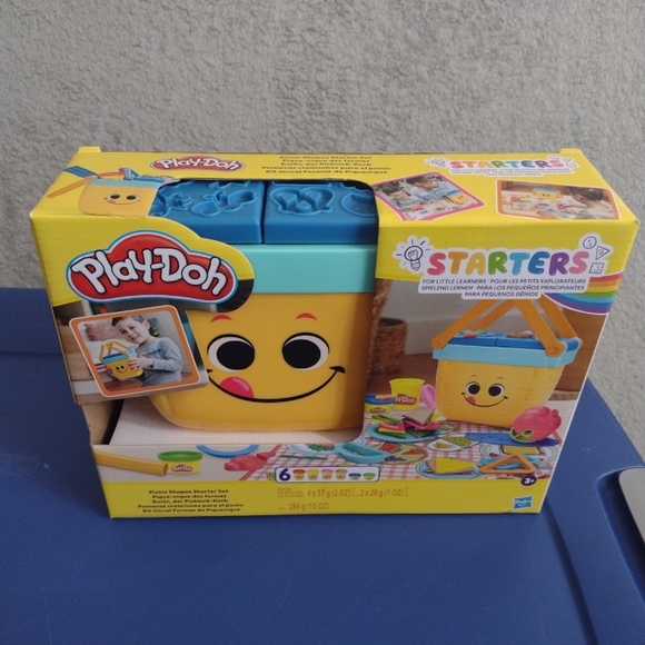 Play-Doh | Toys | Playdoh Picnic Shapes Starter Set 2 Tools And 6 Cans ...